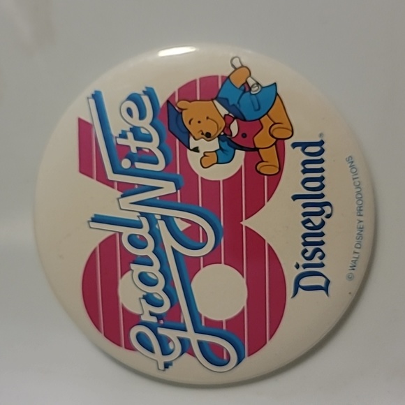 Disney | Other | Vintage Disneyland Grad Nite 86 Button | Poshmark
